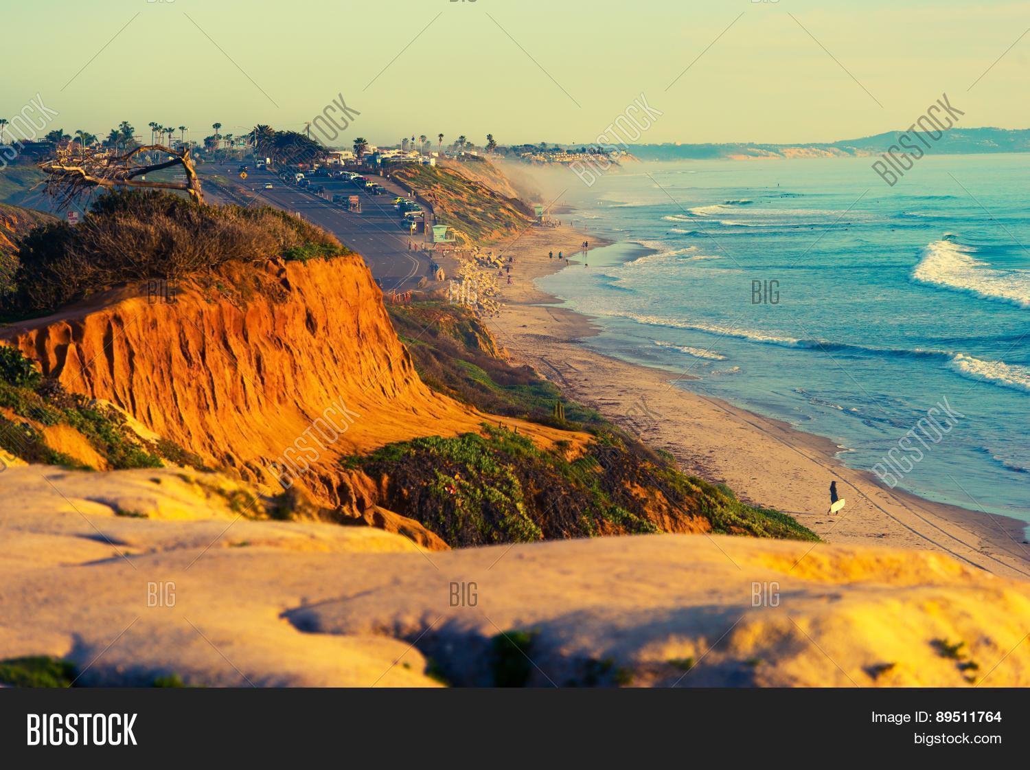 Encinitas Beach Image & Photo (Free Trial) | Bigstock