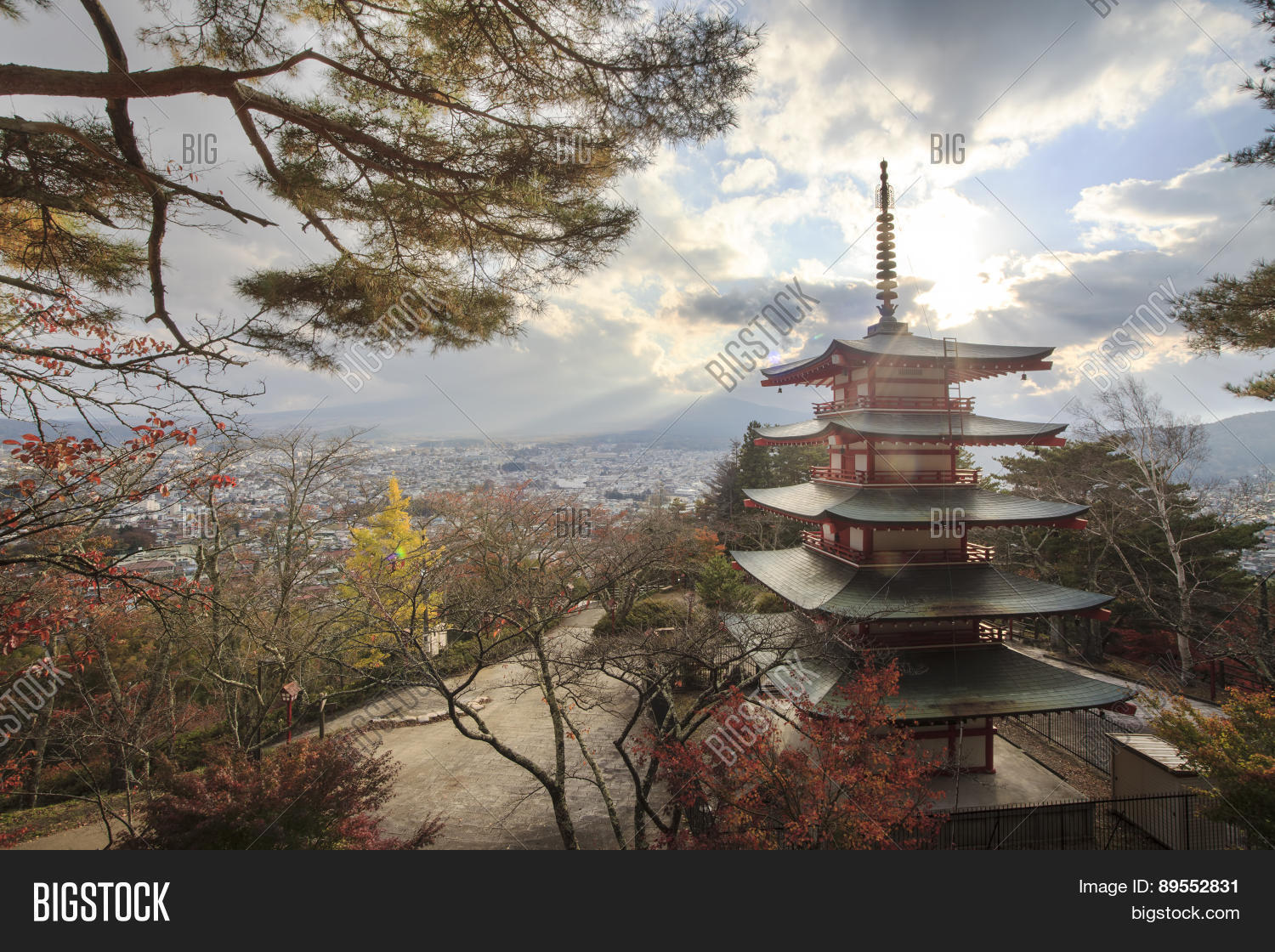 Mt. Fuji Fall Colors Image & Photo (Free Trial) | Bigstock