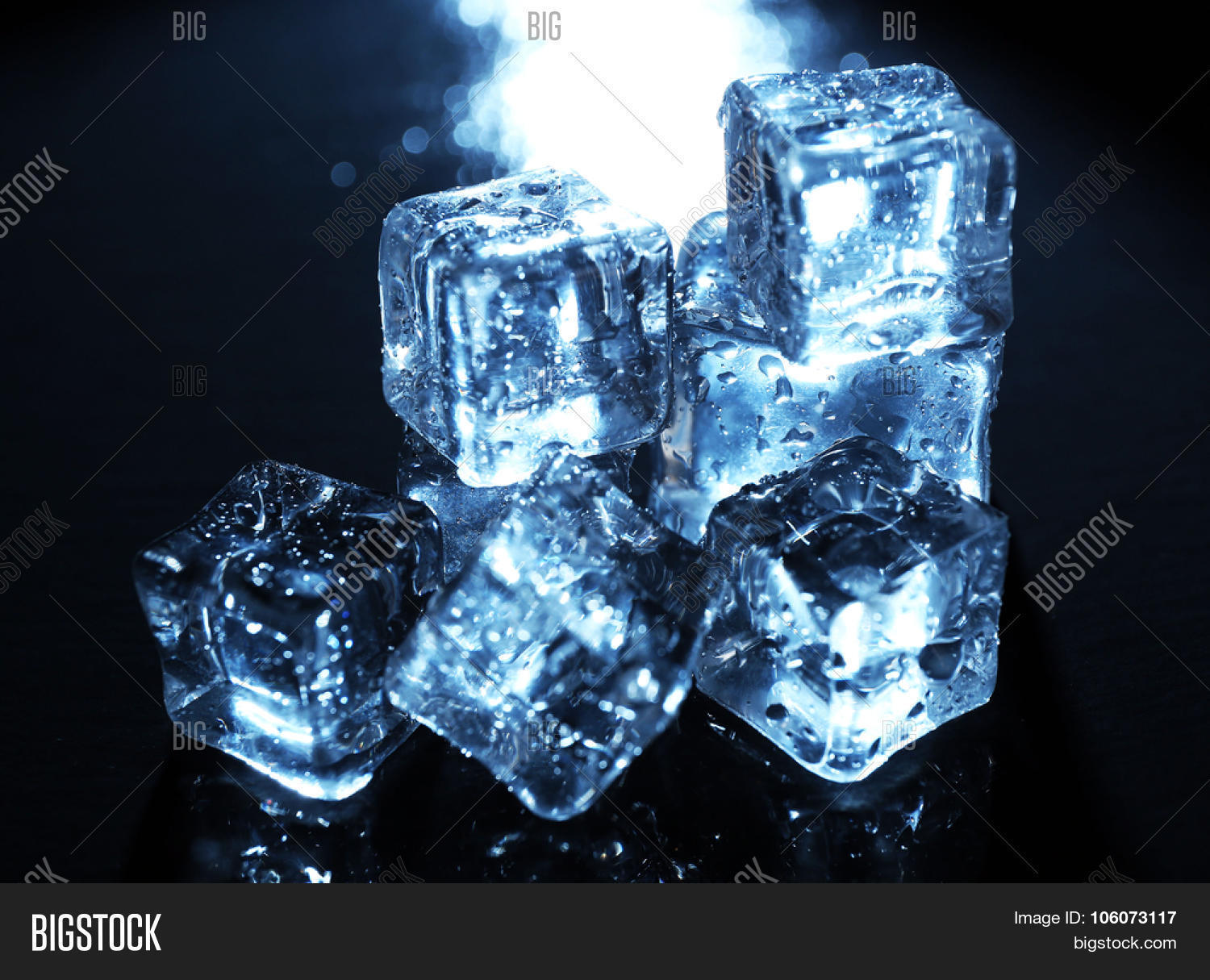 Shining Ice Cubes Image & Photo (Free Trial) | Bigstock