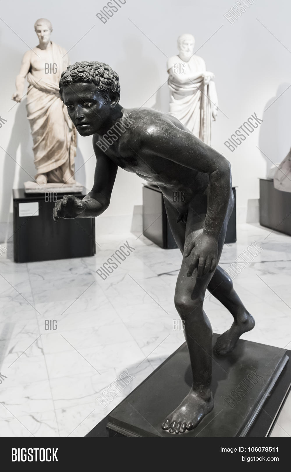 Bronze Statue Athlete Image & Photo (Free Trial) | Bigstock