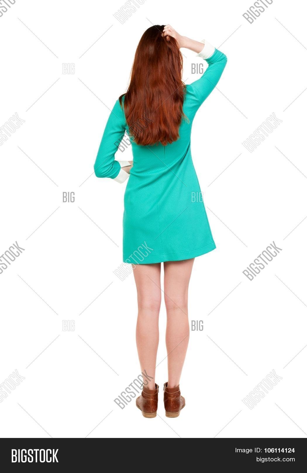 Back View Standing Image & Photo (Free Trial) | Bigstock