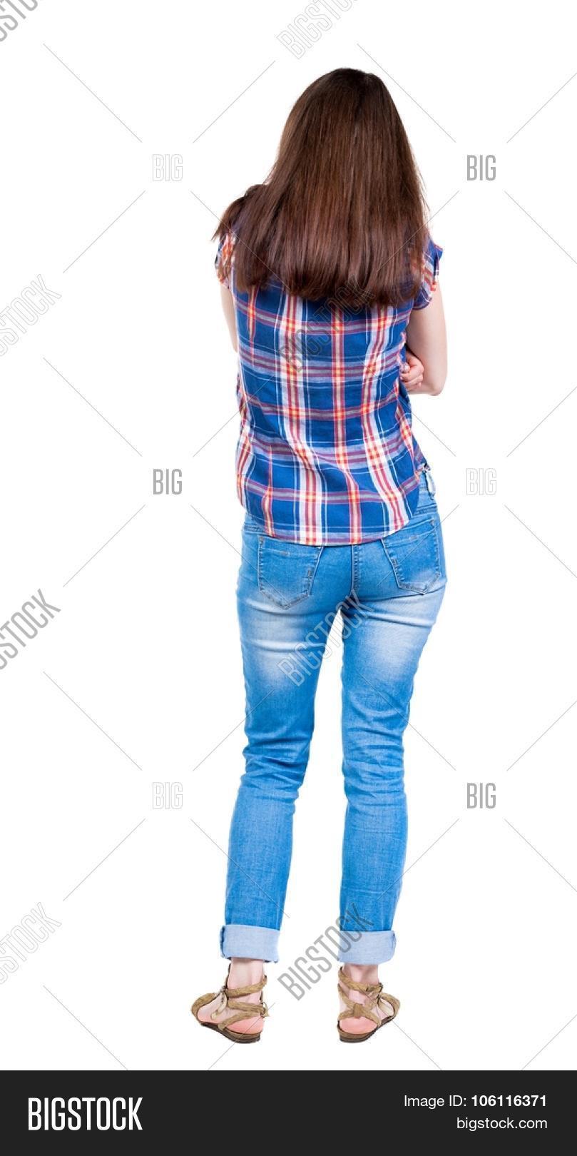 Back View Standing Image & Photo (Free Trial) | Bigstock