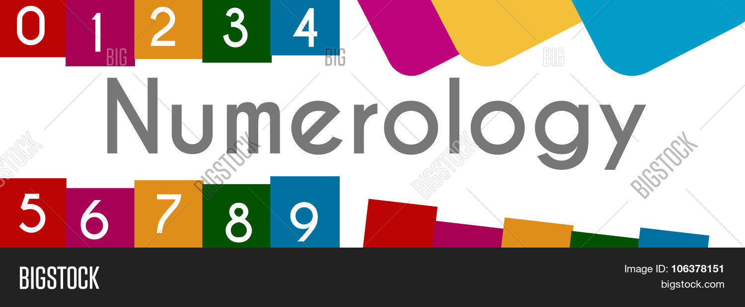 Numerology Colorful Image & Photo (Free Trial) | Bigstock