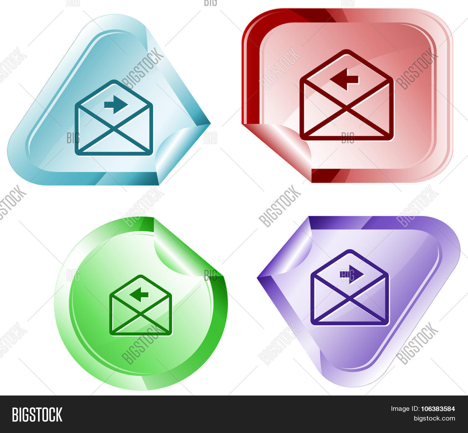 Mail Right Arrow. Image & Photo (Free Trial) | Bigstock