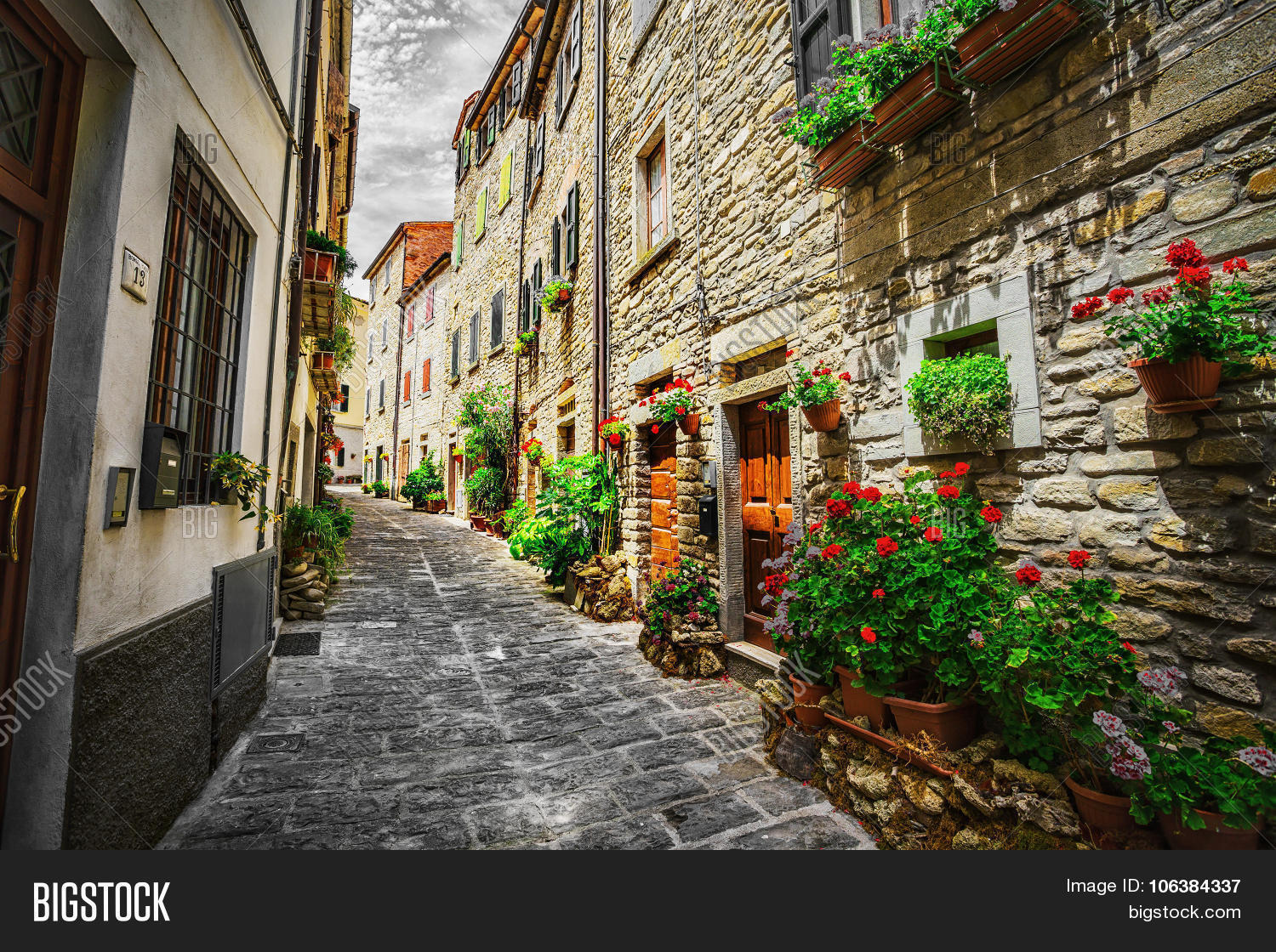 Italian Street Small Image & Photo (Free Trial) | Bigstock