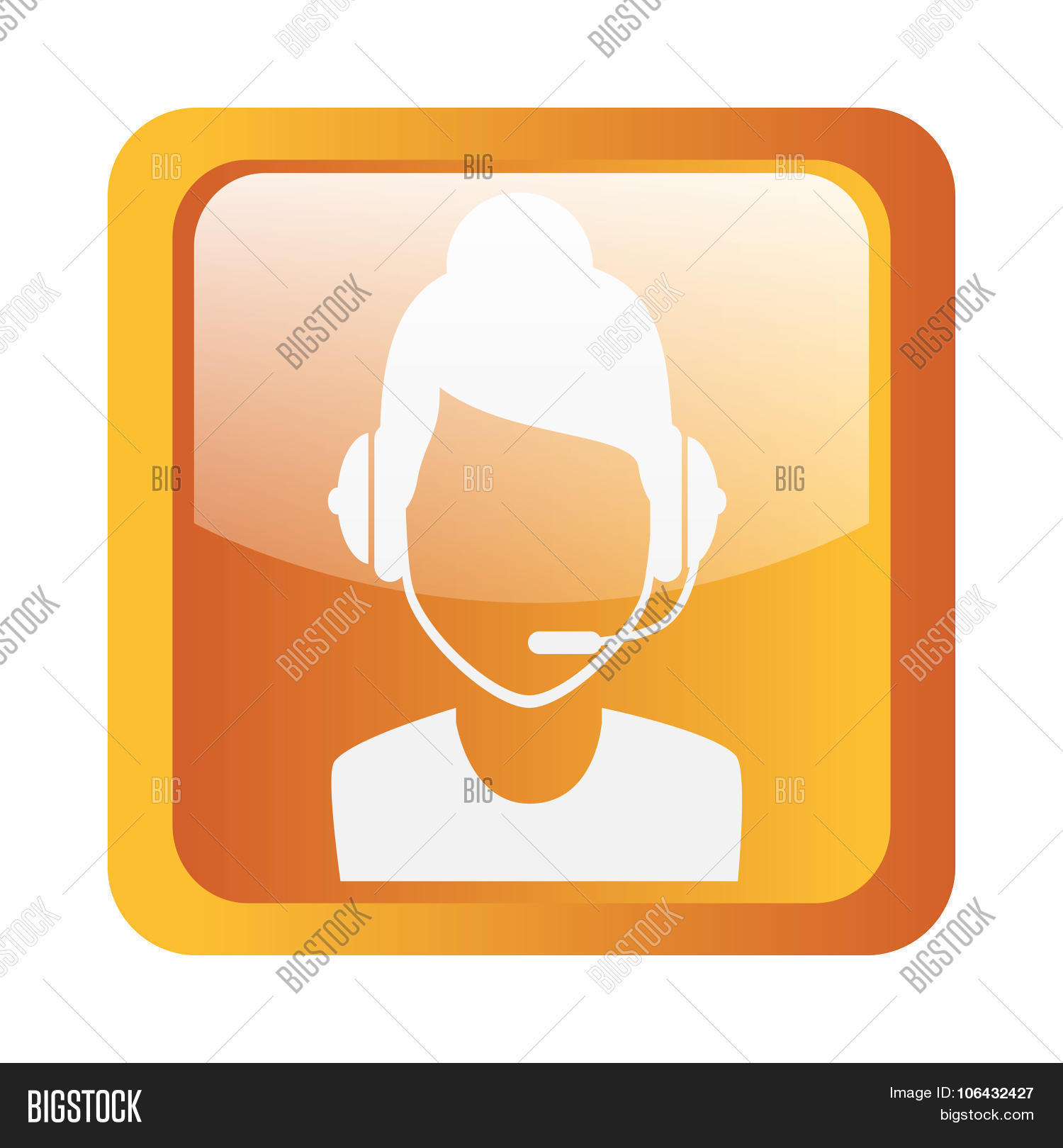 Call Center Icon Vector & Photo (Free Trial) | Bigstock
