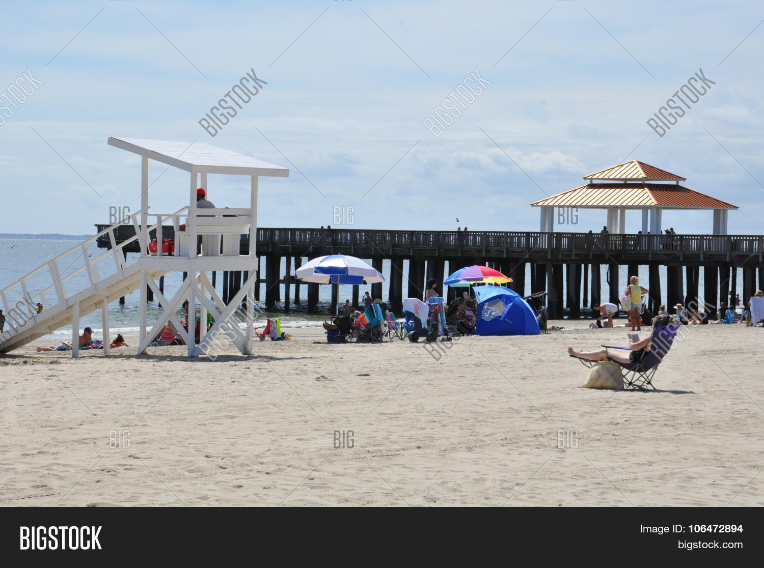 Buckroe Beach Park Image & Photo (Free Trial) | Bigstock