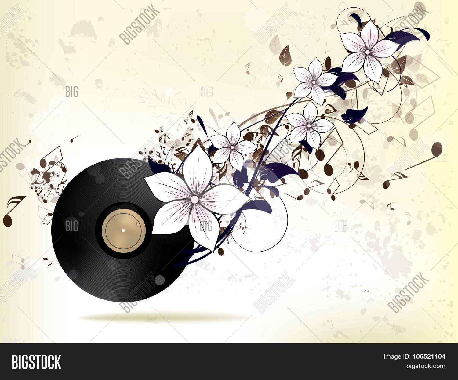 Abstract Music Vector & Photo (Free Trial) | Bigstock