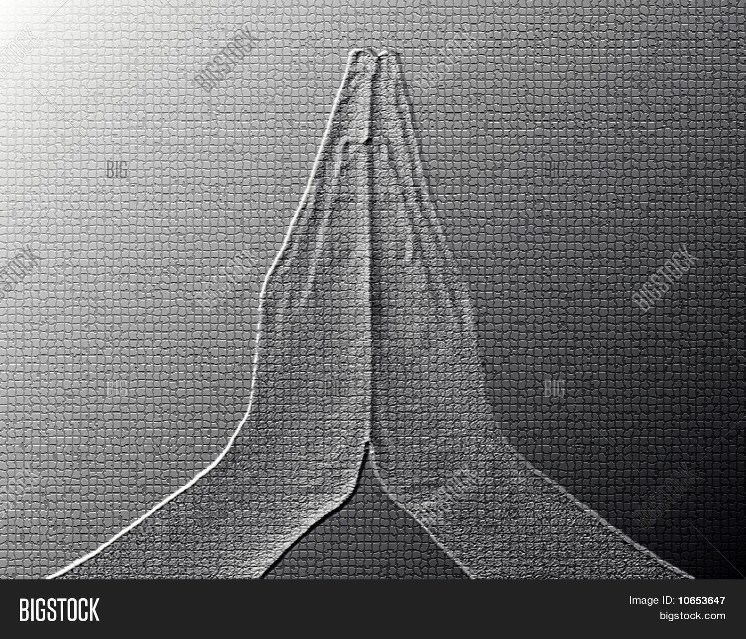 Praying Hands Front Image & Photo (Free Trial) | Bigstock