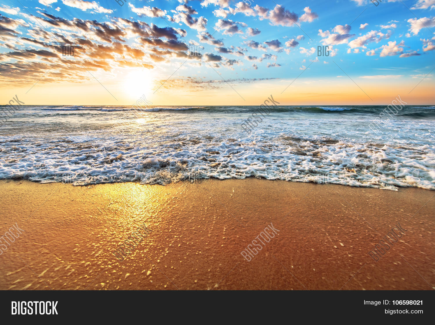 Colorful Ocean Beach Image & Photo (Free Trial) | Bigstock