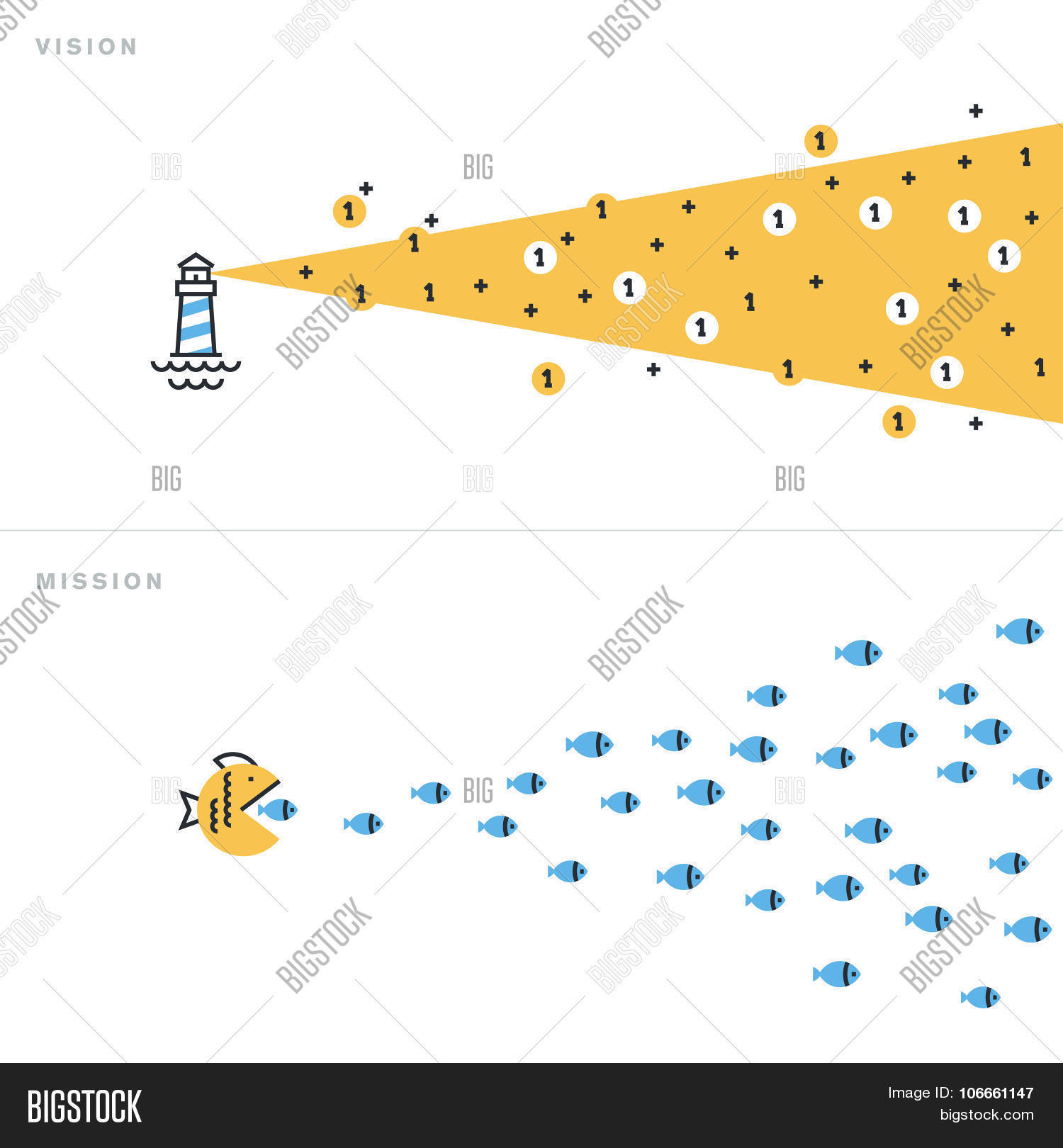 Flat Line Design Vector & Photo (Free Trial) | Bigstock