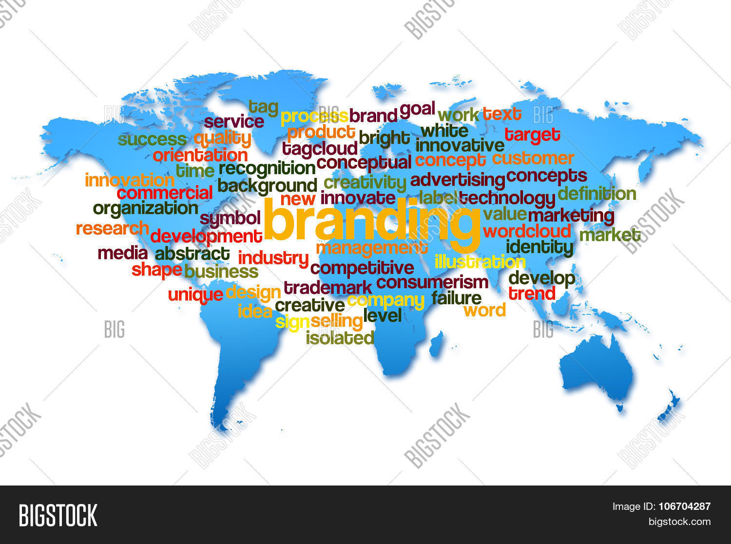 Word Cloud Branding Image & Photo (Free Trial) | Bigstock