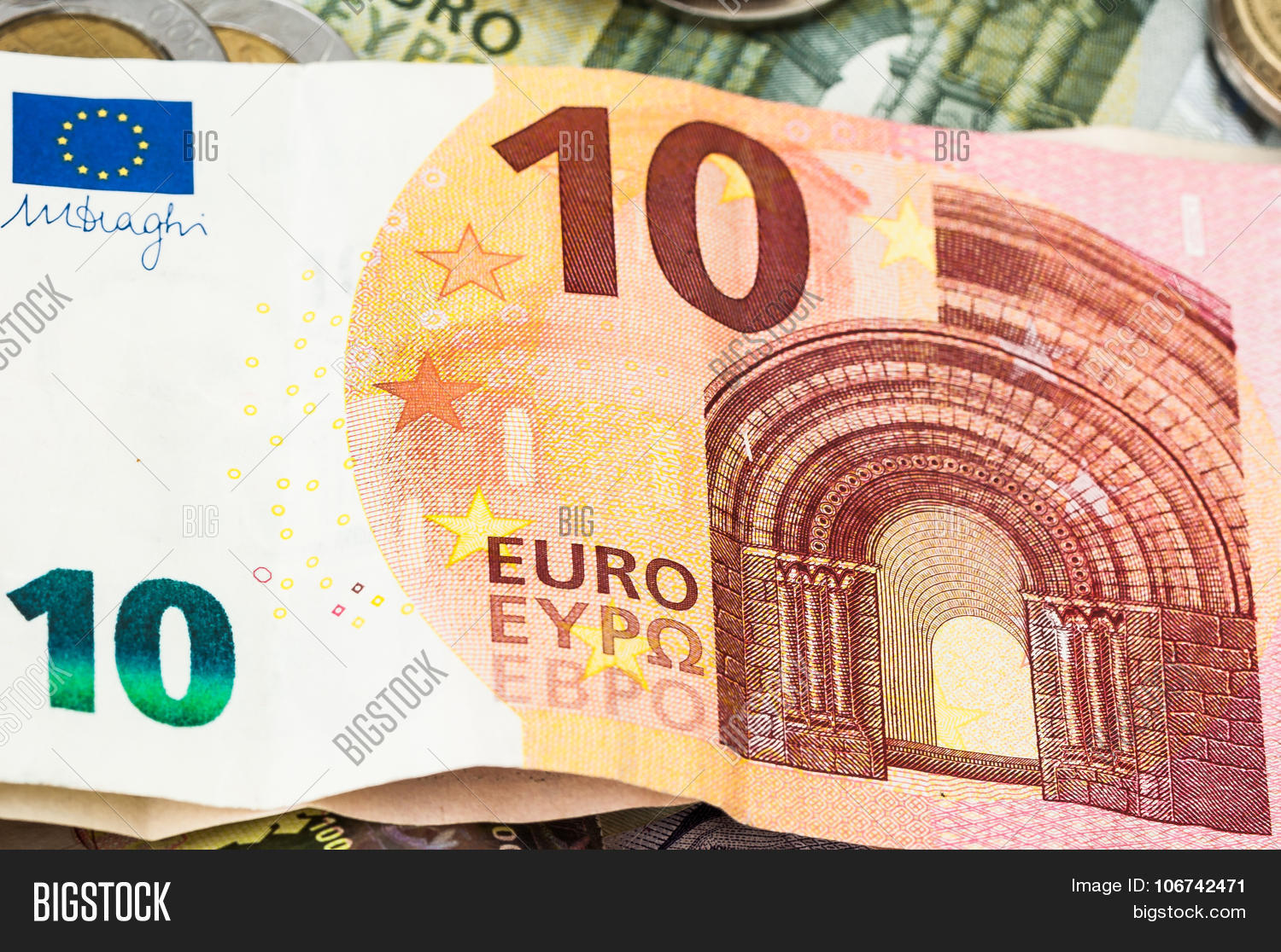 Money Ten Euro Dollar Image & Photo (Free Trial) | Bigstock