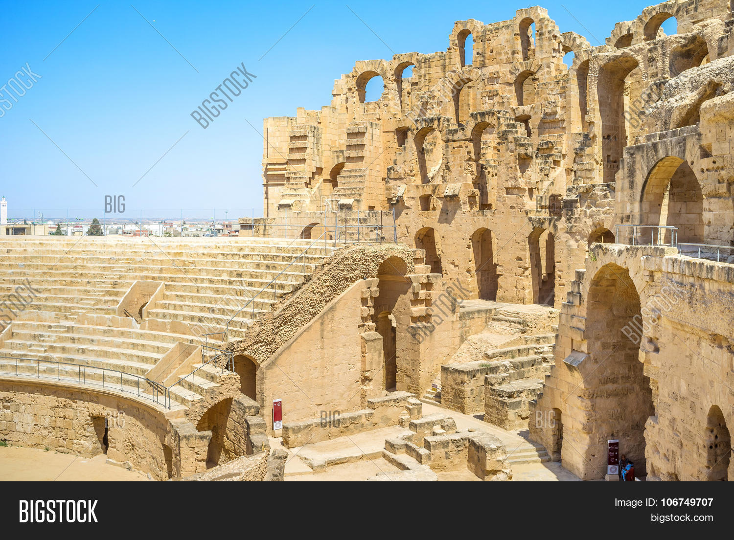 Visiting El Jem Image & Photo (Free Trial) | Bigstock