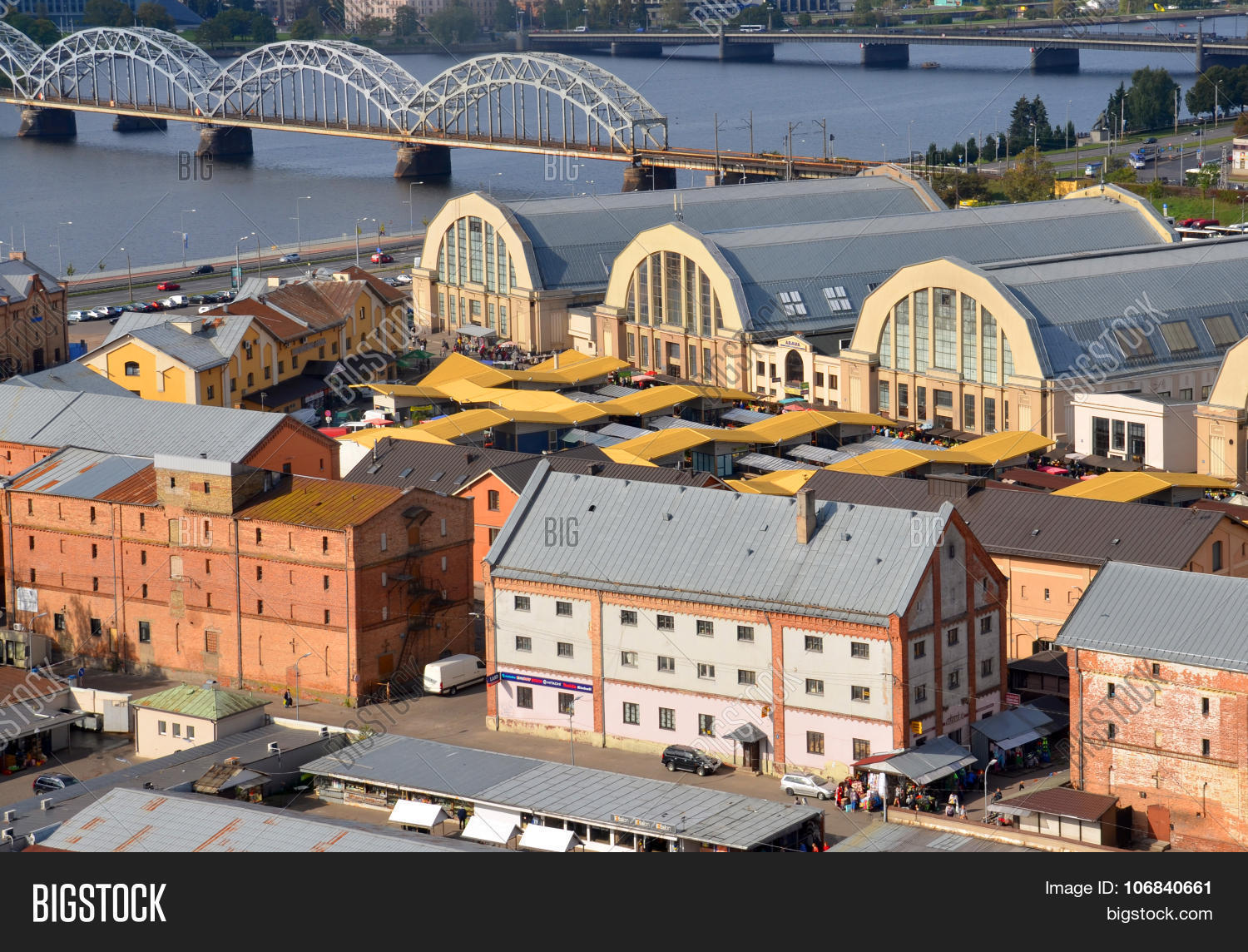 Riga Central Market Image & Photo (Free Trial) | Bigstock