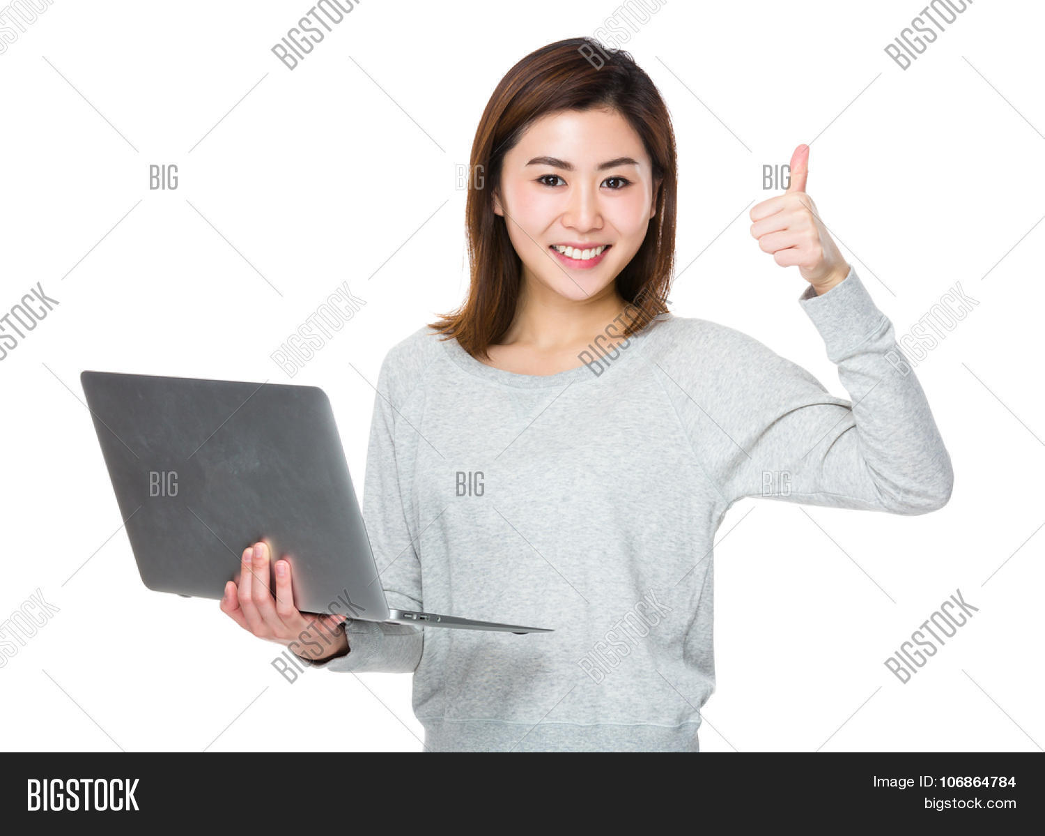 Asian Woman Hold Image & Photo (Free Trial) | Bigstock