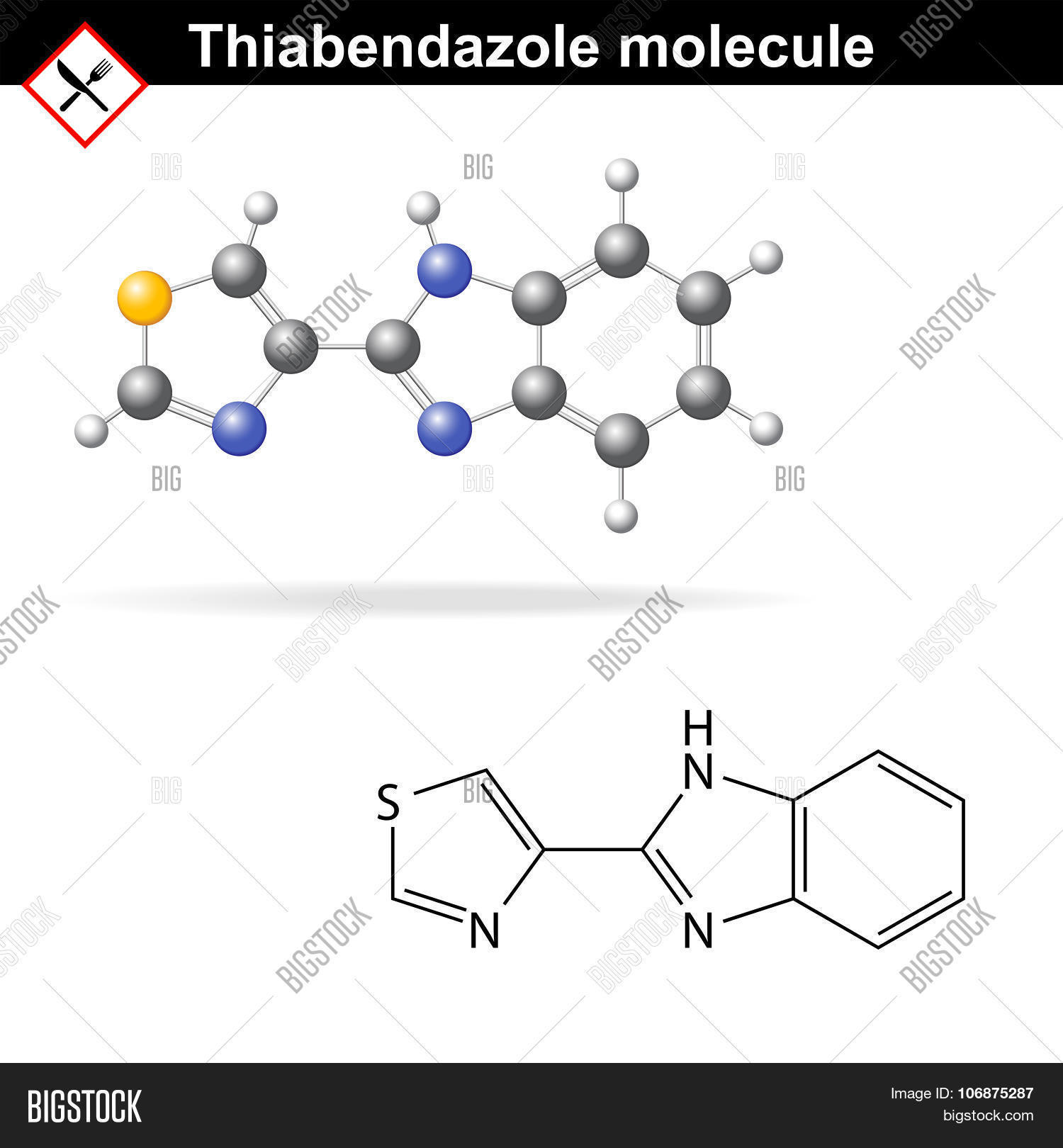 Thiabendazole Vector & Photo (Free Trial) | Bigstock