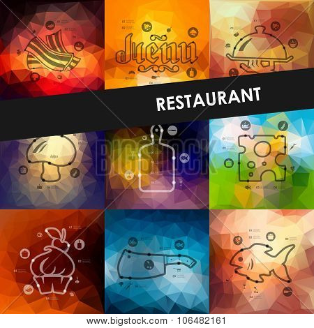 Restaurant Timeline Vector & Photo (Free Trial) | Bigstock