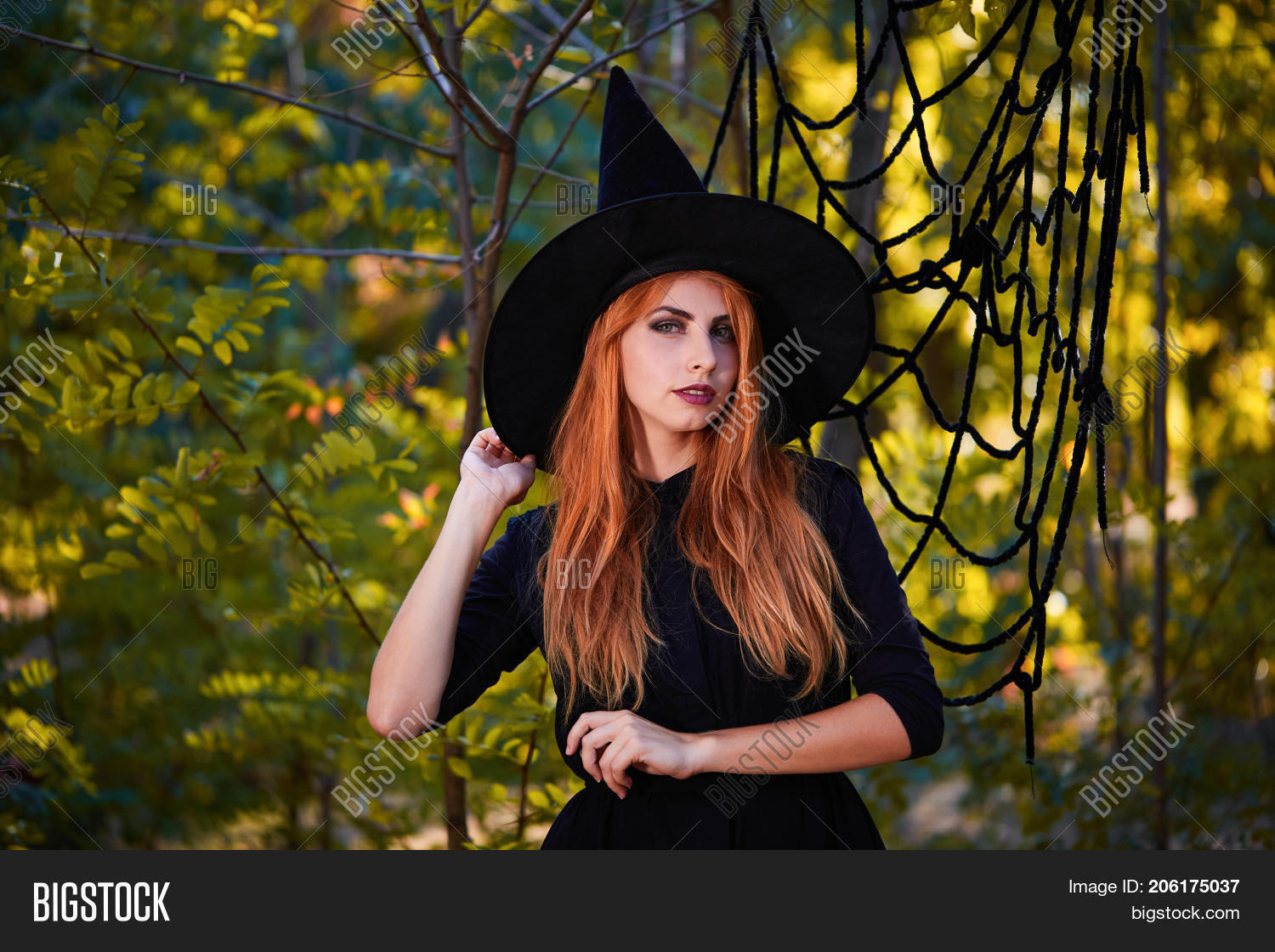 Magical Ginger Witch Image & Photo (Free Trial) | Bigstock