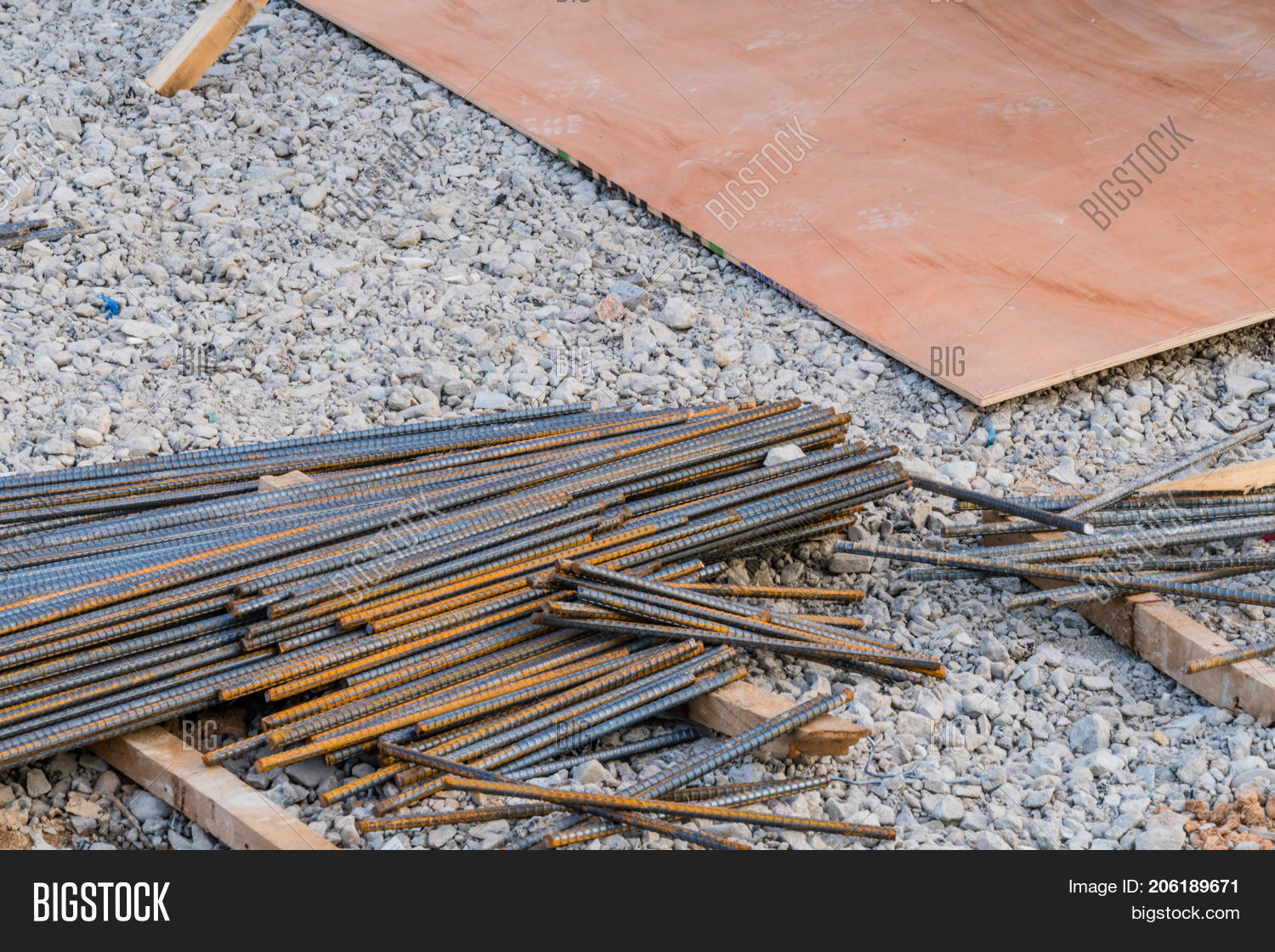 Pile -bar Laying On Image & Photo (Free Trial) | Bigstock