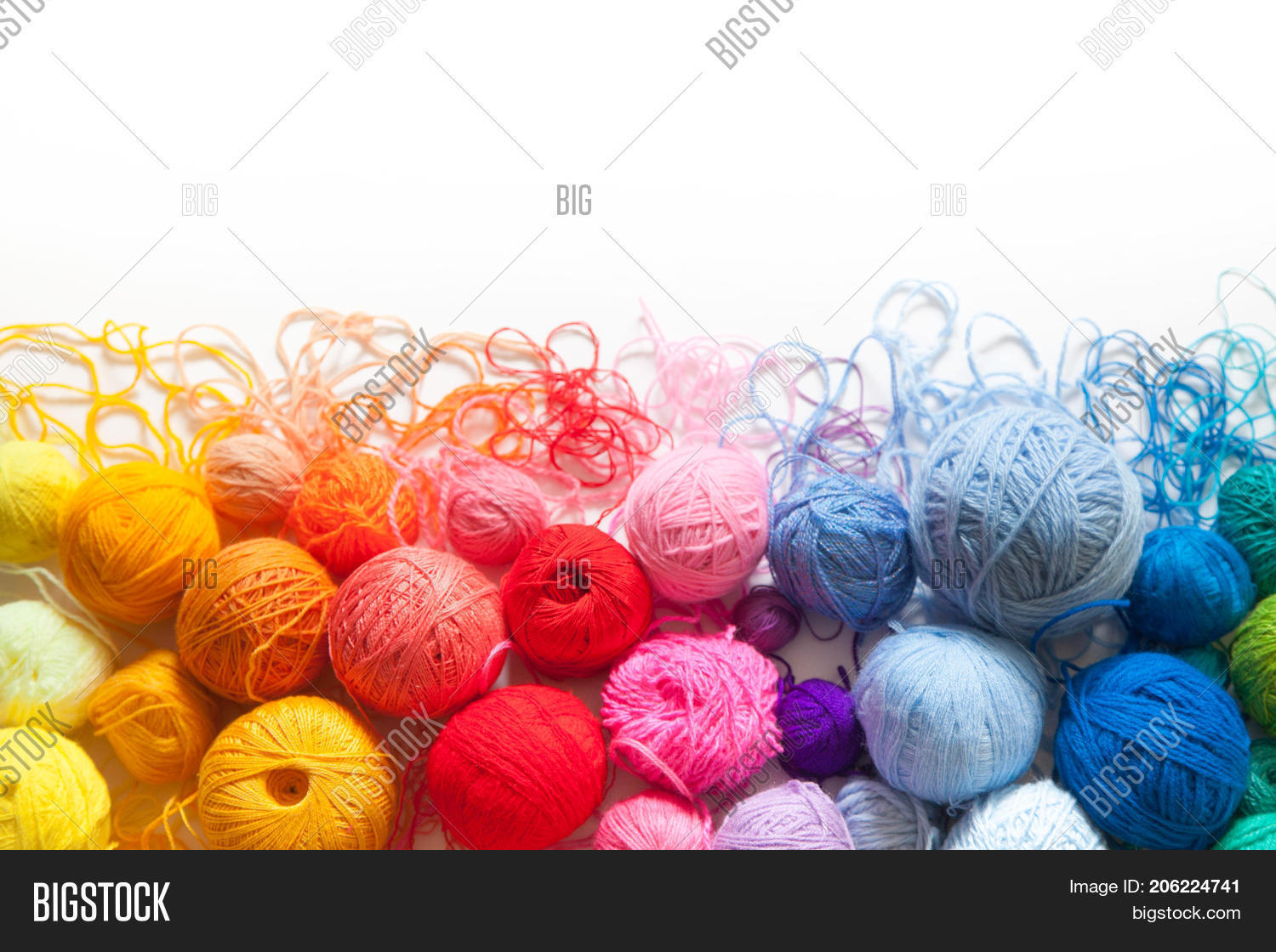 Colored Balls Yarn. Image & Photo (Free Trial) | Bigstock