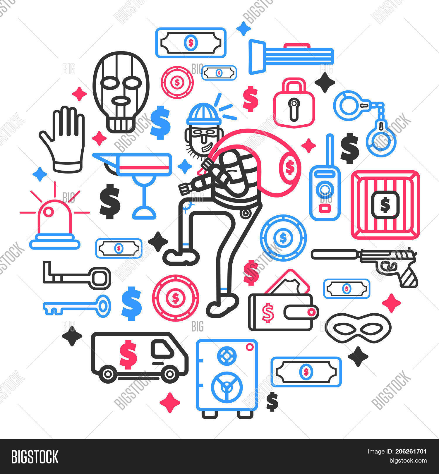 Thief Burglar Theft Image & Photo (Free Trial) | Bigstock