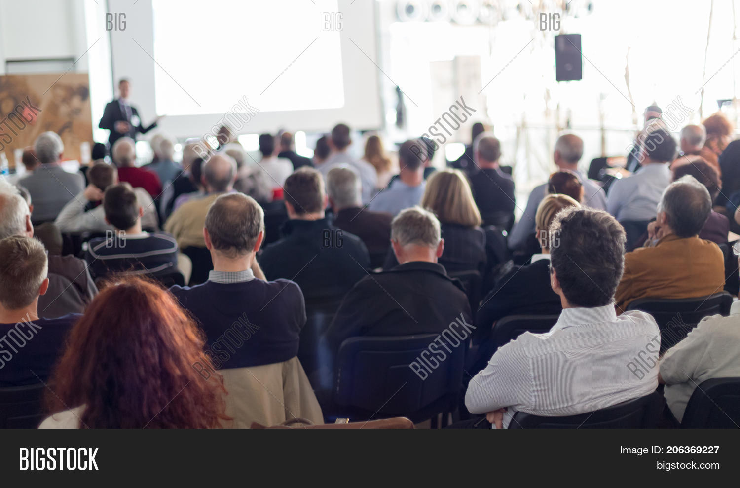 Speaker Giving Talk Image & Photo (Free Trial) | Bigstock