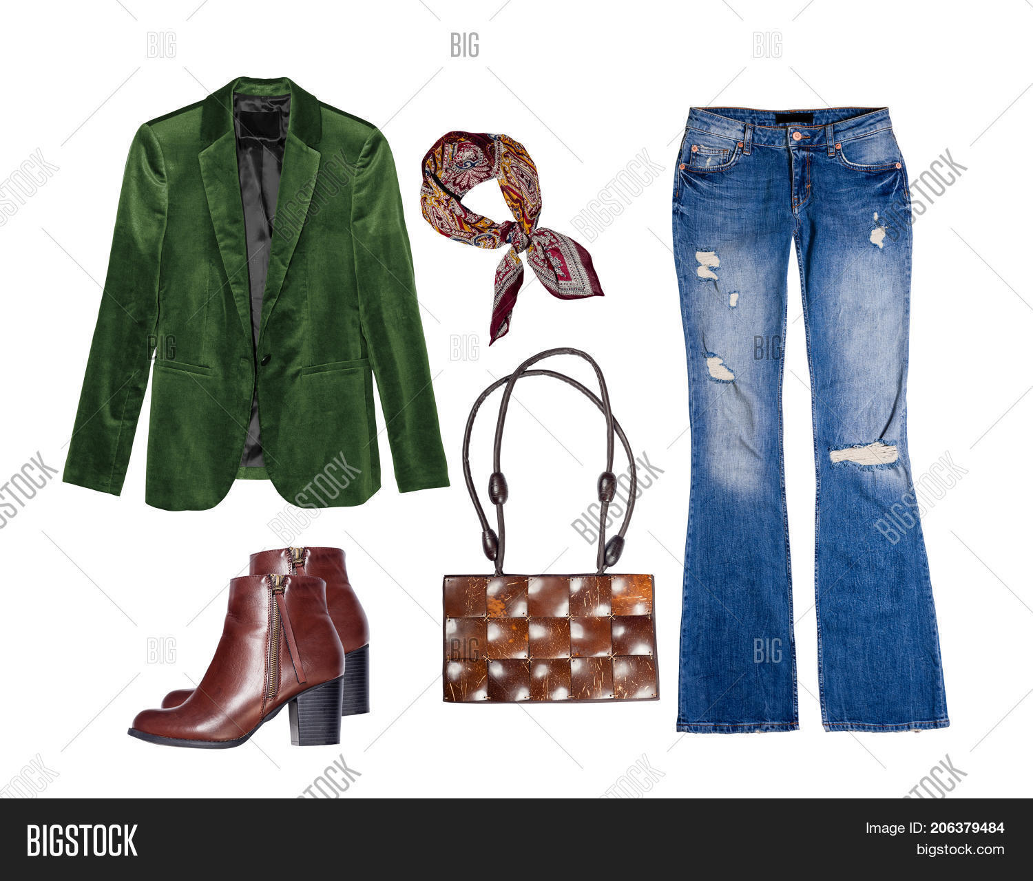 Set Stylish Clothes Image & Photo (Free Trial) | Bigstock