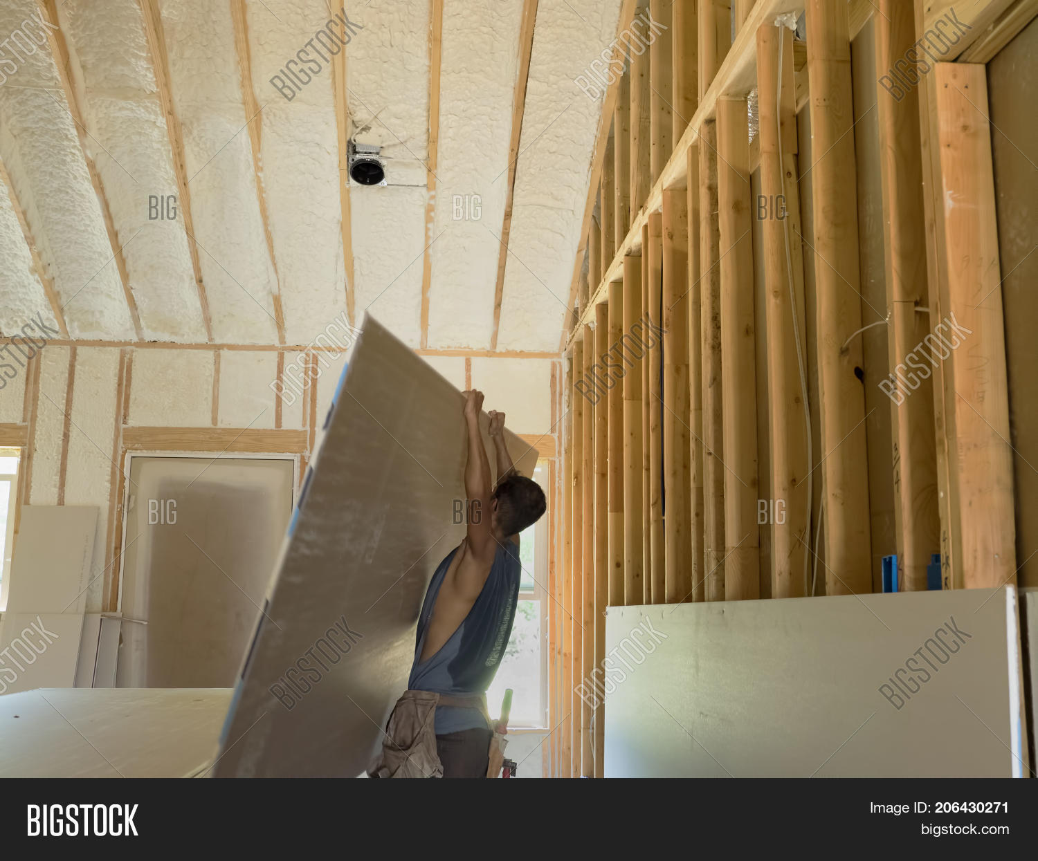 Sheetrocker On Image & Photo (Free Trial) | Bigstock