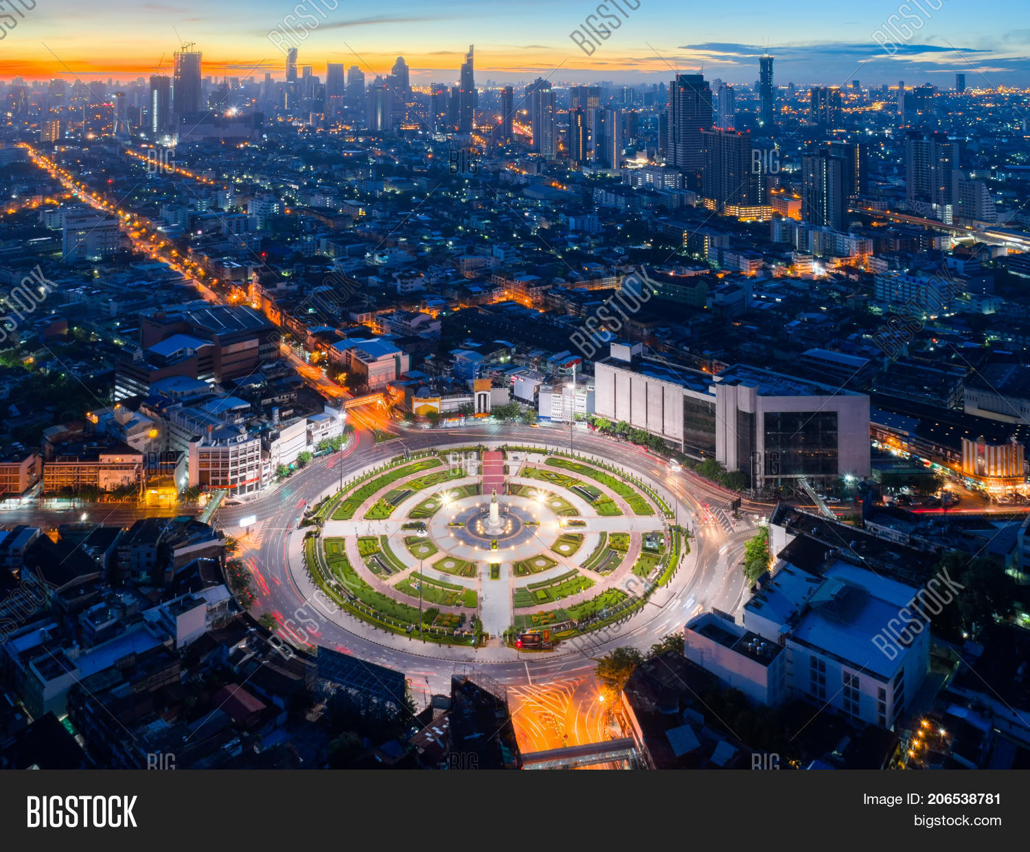 Bangkok City View Image & Photo (Free Trial) | Bigstock