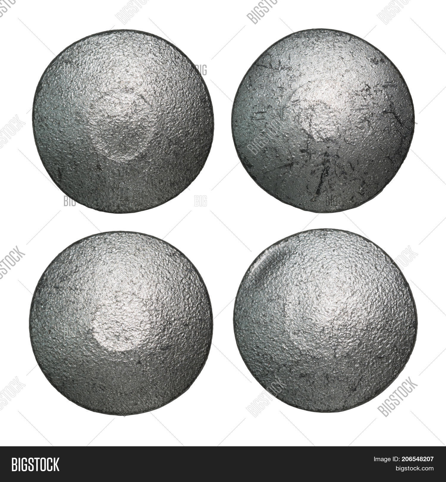 Iron Rivet Heads Image & Photo (Free Trial) | Bigstock