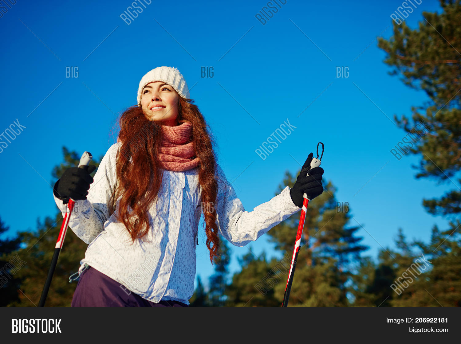 Pretty Skier Image & Photo (Free Trial) | Bigstock
