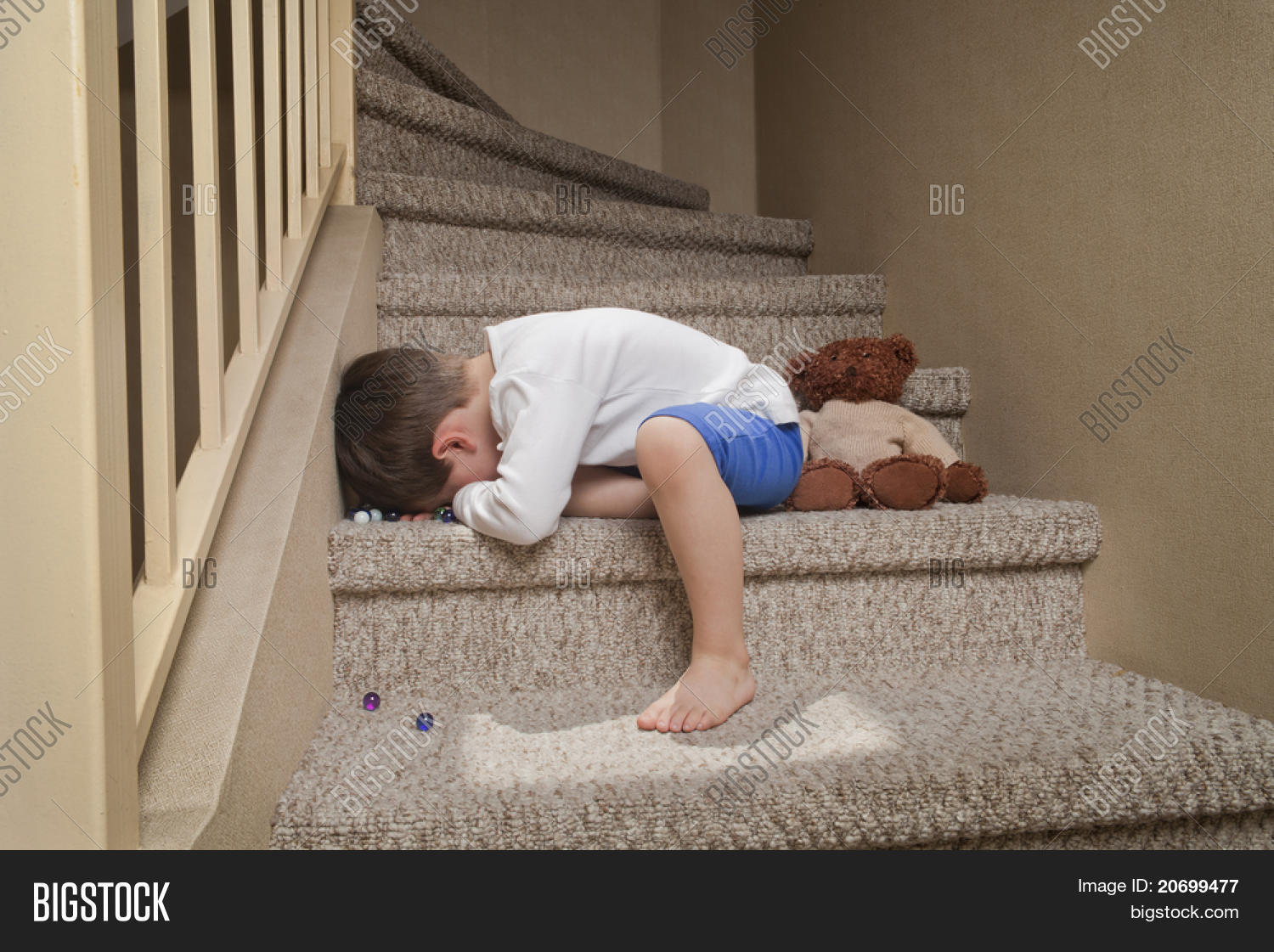 Sad Little Boy Image & Photo (Free Trial) | Bigstock