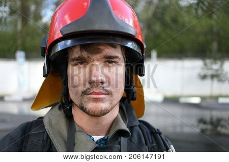 Portrait Fireman Image & Photo (Free Trial) | Bigstock