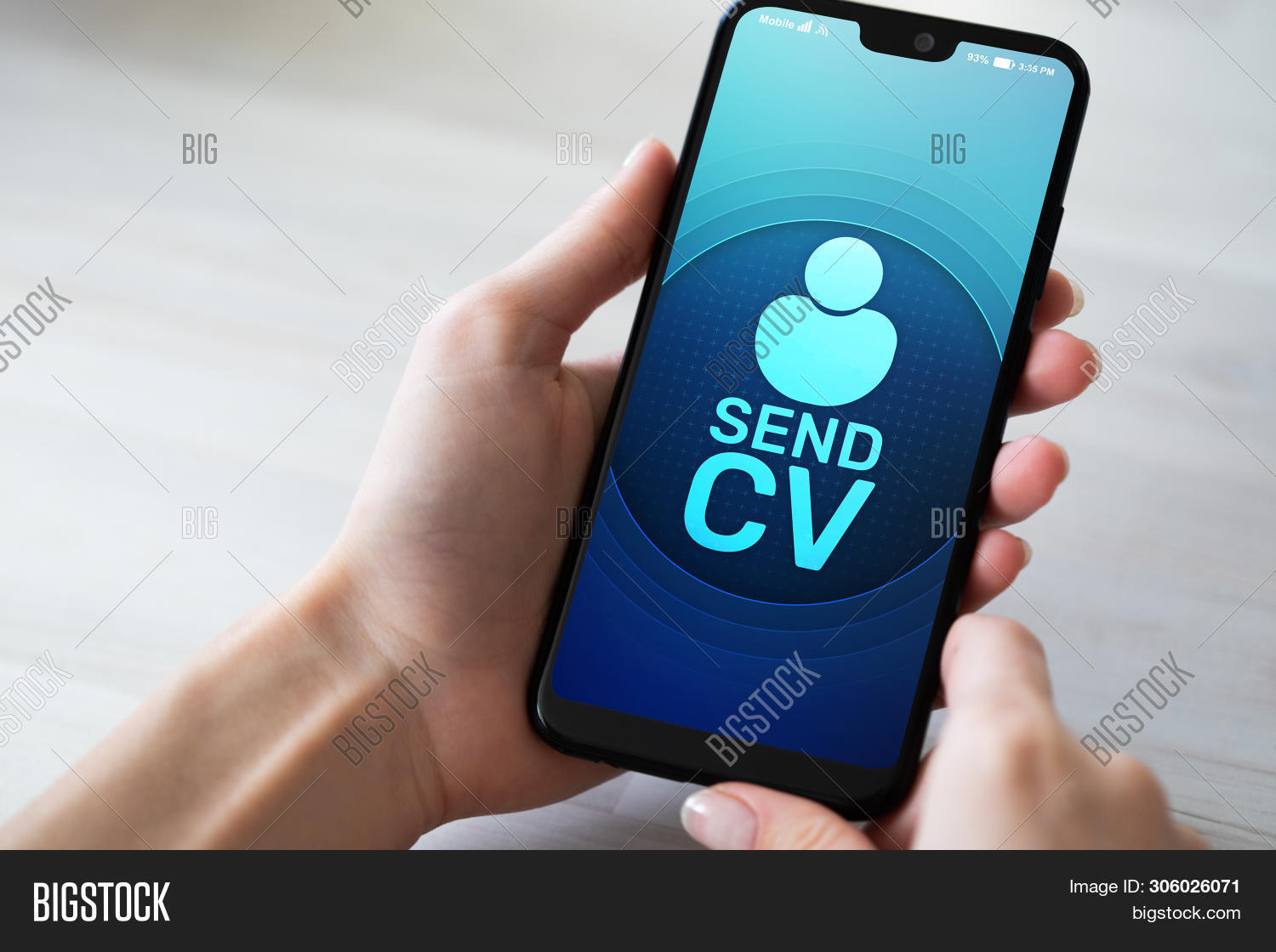 Send Cv Button Image & Photo (Free Trial) | Bigstock
