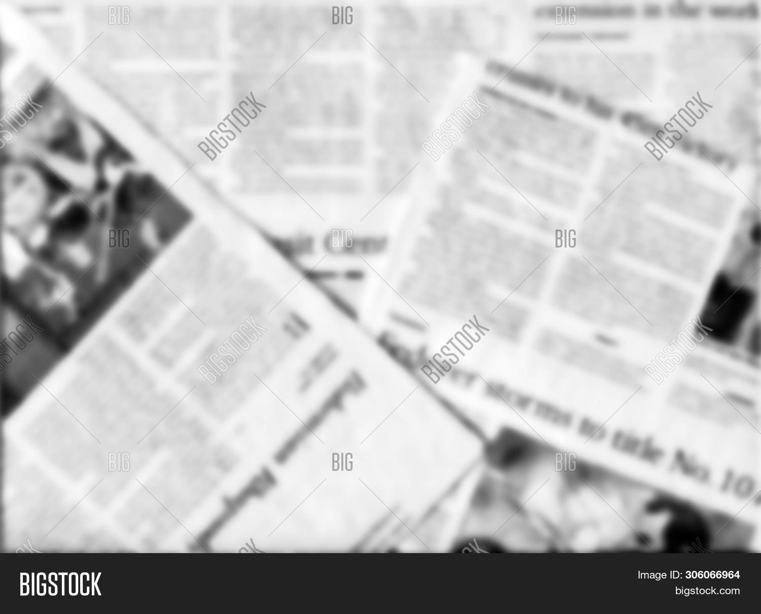 Newspaper Texts Black Image & Photo (Free Trial) | Bigstock