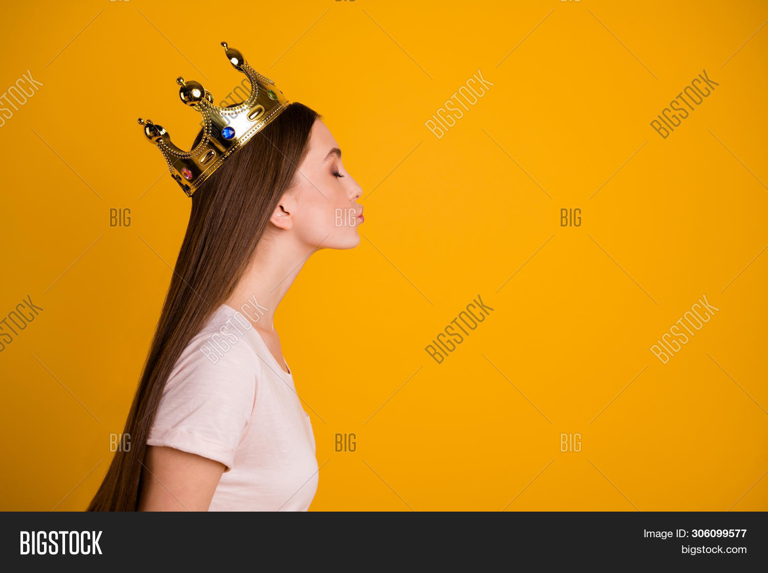 Close Side Profile Image & Photo (Free Trial) | Bigstock