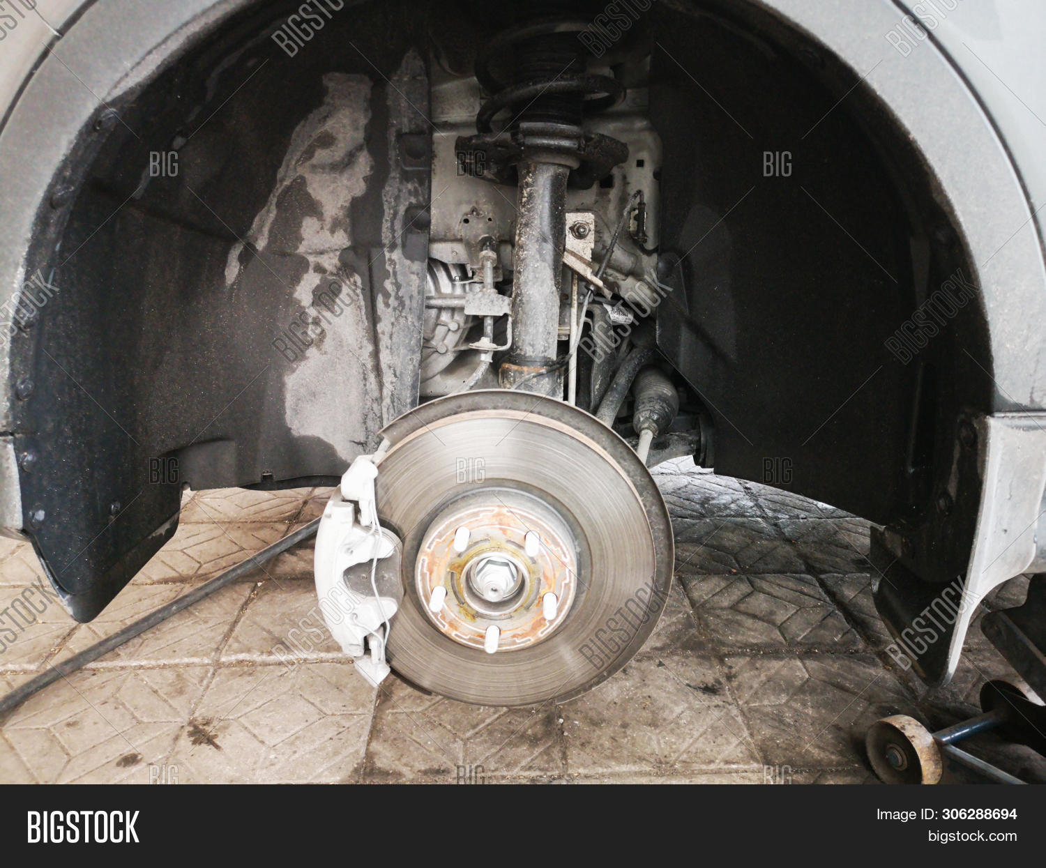 Disc Brake On Car Image & Photo (Free Trial) | Bigstock