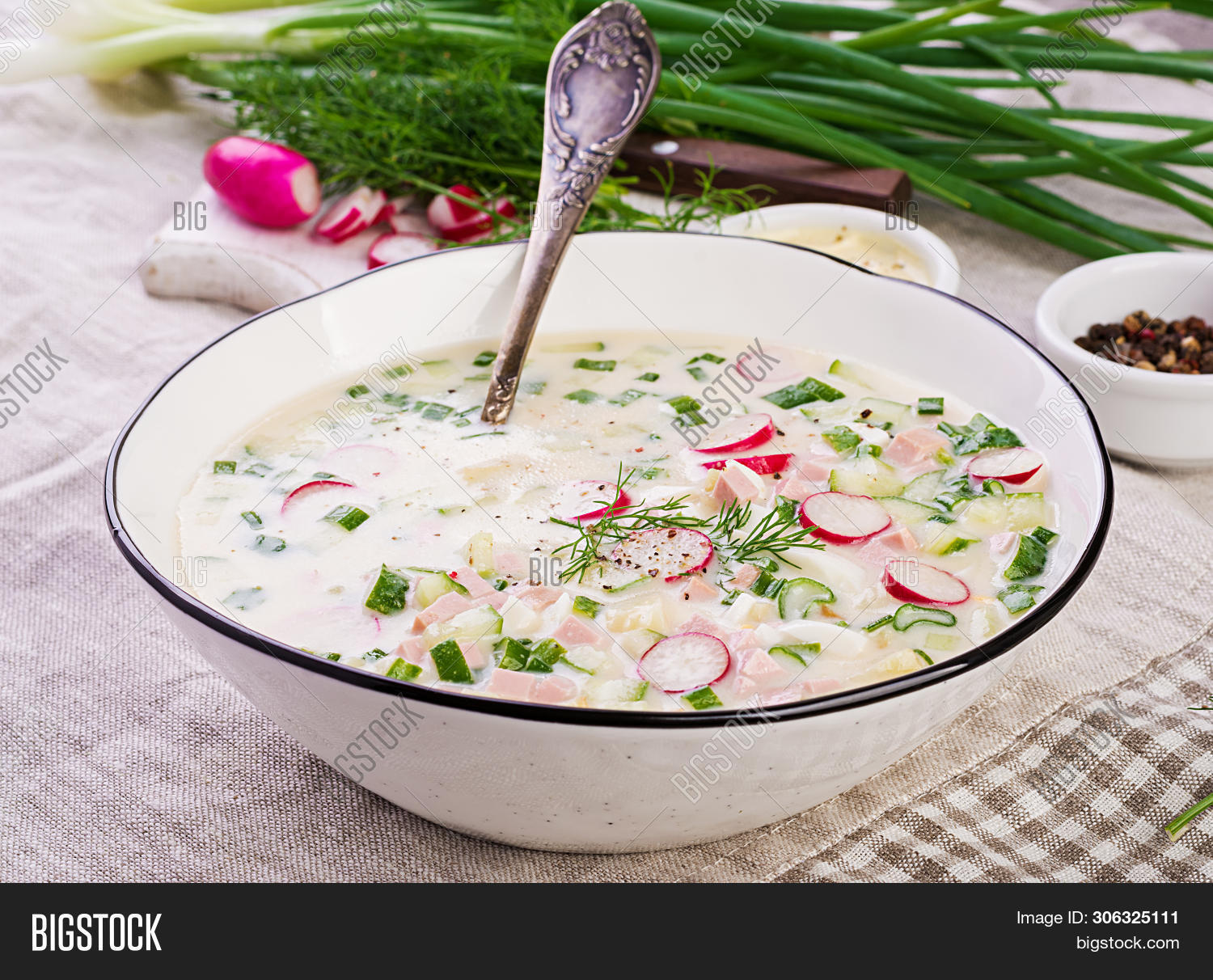 Cold Soup Fresh Image & Photo (Free Trial) | Bigstock