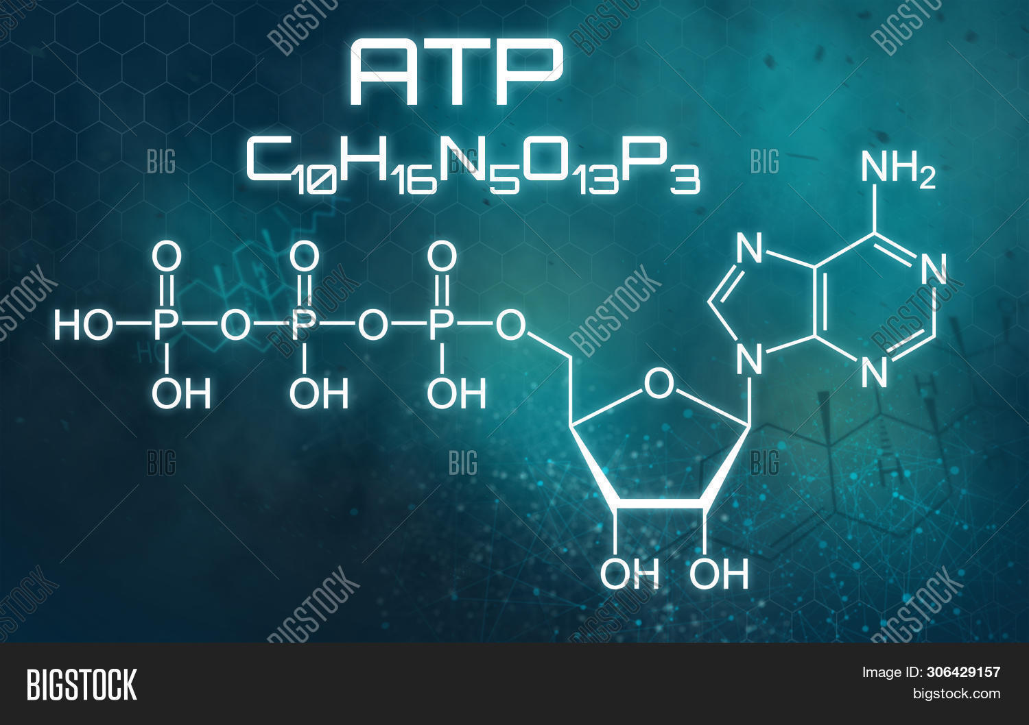 Chemical Formula Atp Image & Photo (Free Trial) | Bigstock