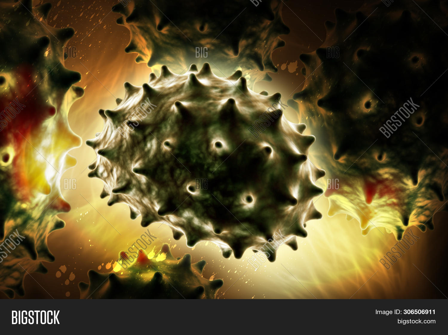 3d Rendered Bacteria Image & Photo (Free Trial) | Bigstock