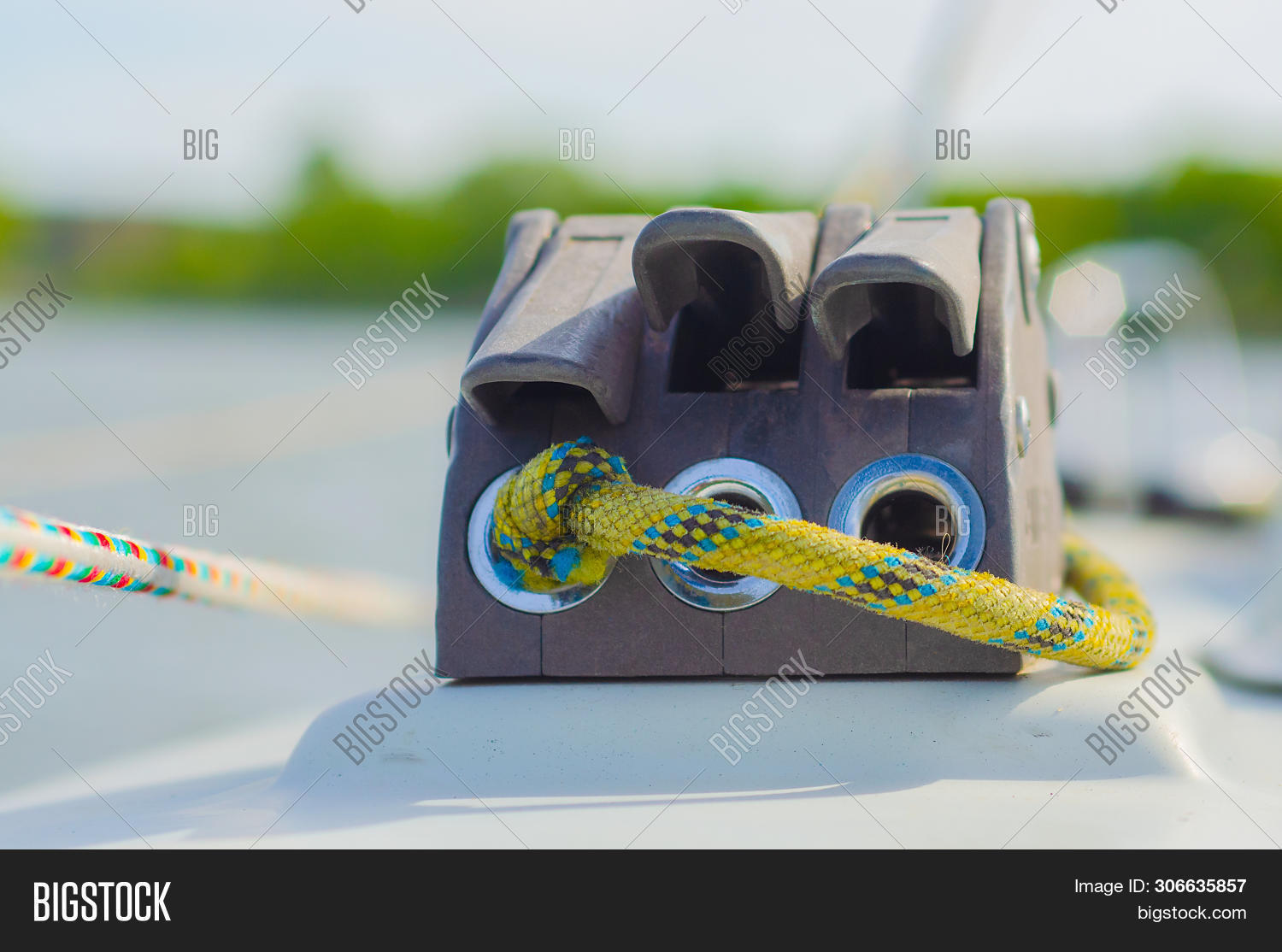 Ropes Blocks On Image & Photo (Free Trial) | Bigstock
