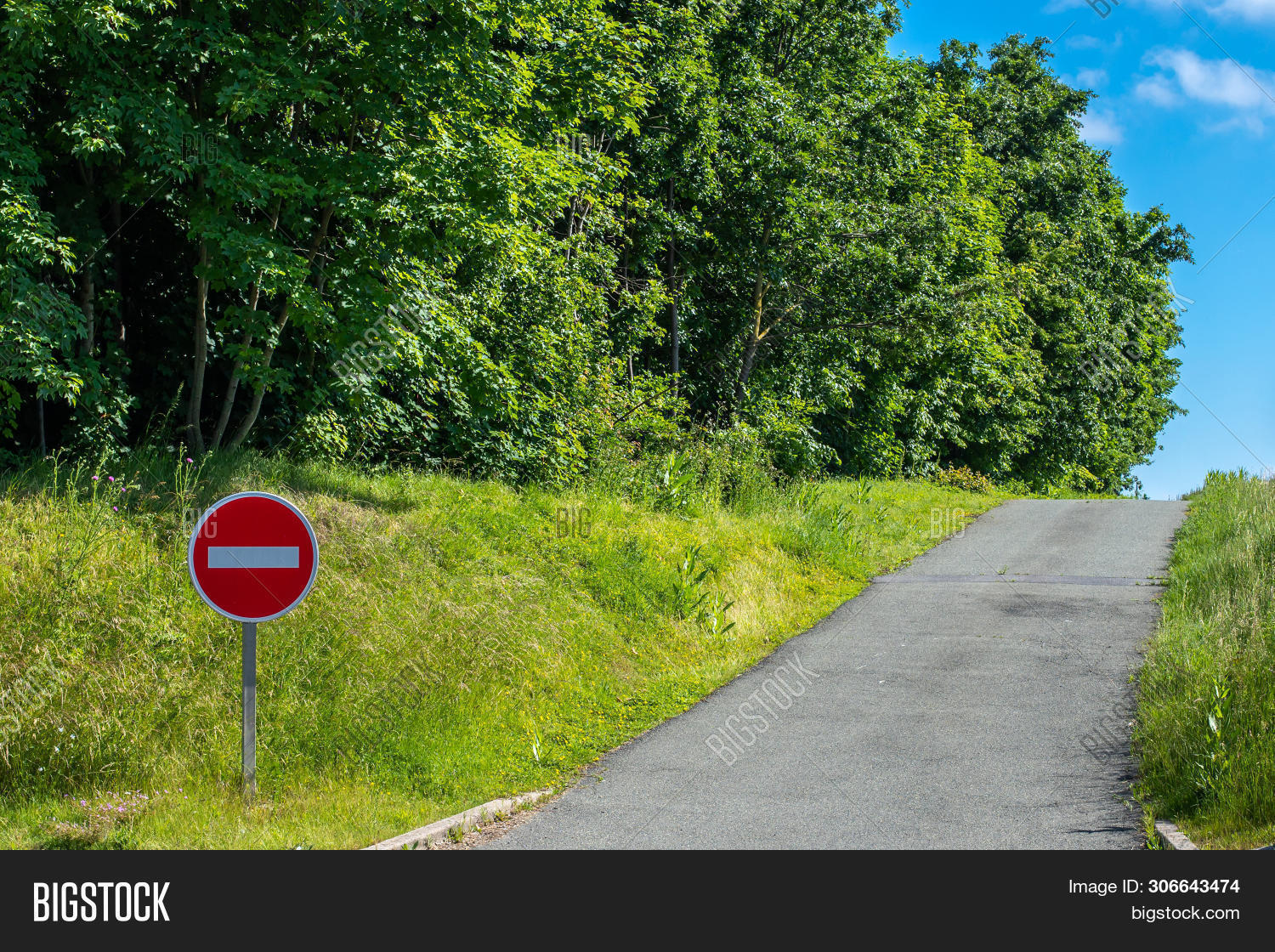 Road Sign Do Not Enter Image & Photo (Free Trial) | Bigstock