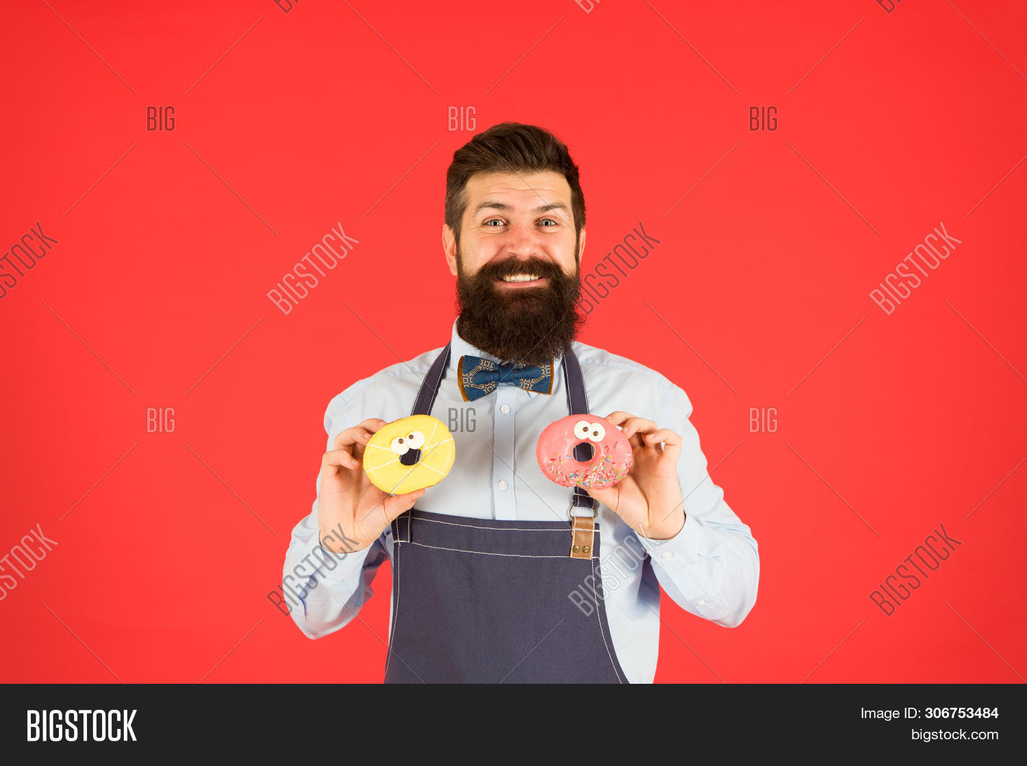 Hipster Bearded Baker Image & Photo (Free Trial) | Bigstock