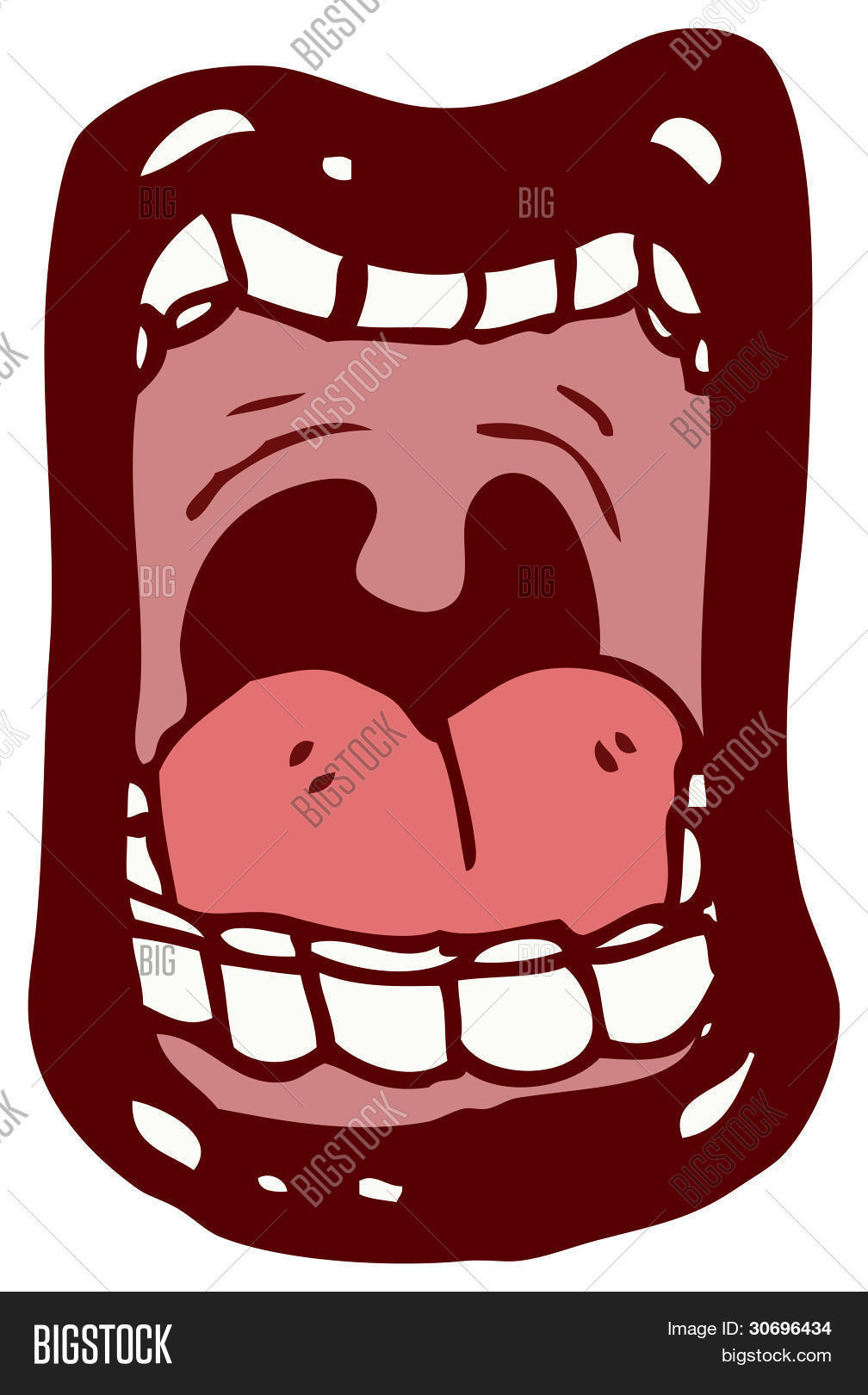 Screaming Mouth Image & Photo (Free Trial) | Bigstock