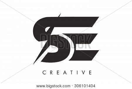 Se Letter Logo Design Vector & Photo (Free Trial) | Bigstock