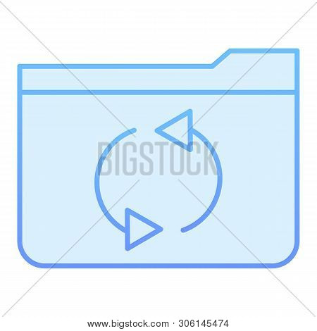 Update Folder Flat Vector & Photo (Free Trial) | Bigstock