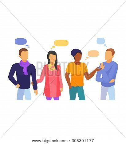 Bubble People Vector Vector & Photo (Free Trial) | Bigstock