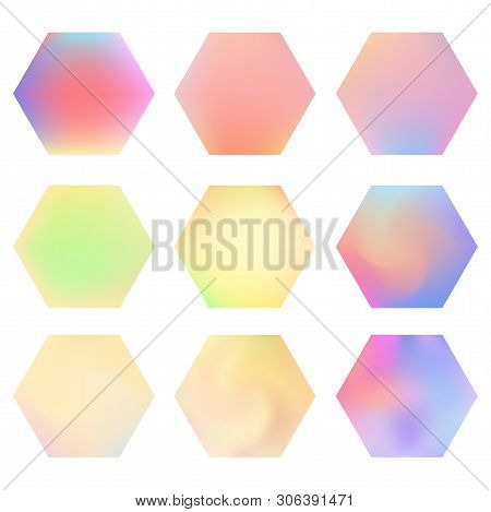 Hexagonal Gradients Vector & Photo (Free Trial) | Bigstock