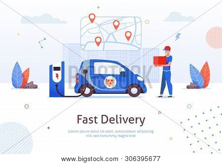 Fast Delivery. Vector & Photo (Free Trial) | Bigstock